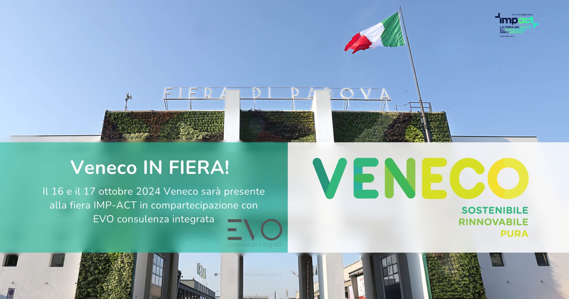 Veneco in fiera: l'energia rinnovabile a IMPACT!