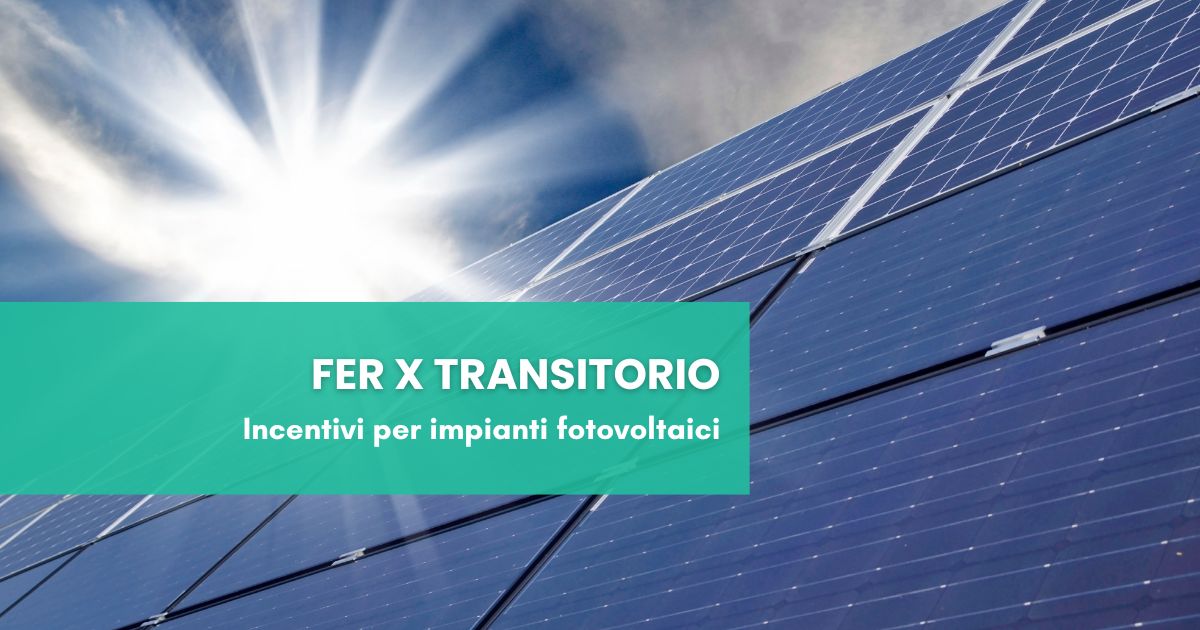 Decreto FER X Transitorio